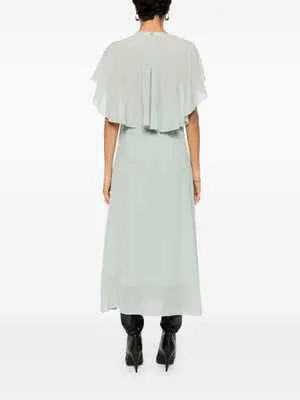 Chloé Silk Georgette Midi Dress