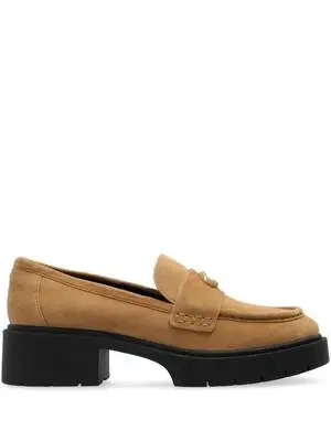 COACH® Leather Loafers