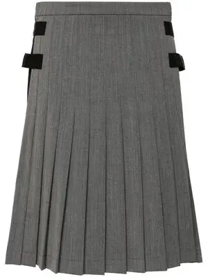 N°21 Pleated Flared Skirt