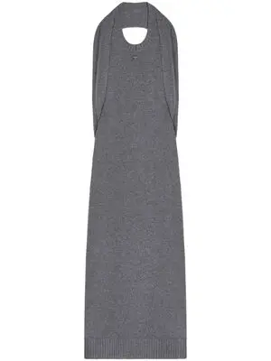 COURREGES Draped Midi Dress