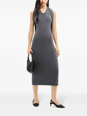 COURREGES Draped Midi Dress