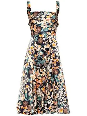 Floral Metallic Cocktail Dresses