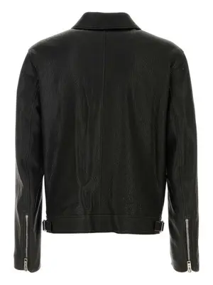 Givenchy Zip-pocket Leather Jacket