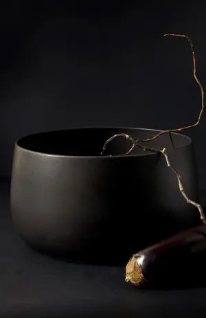 GHARYAN STONEWARE Stoneware Serving Bowl