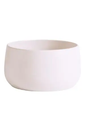GHARYAN STONEWARE Stoneware Serving Bowl - White