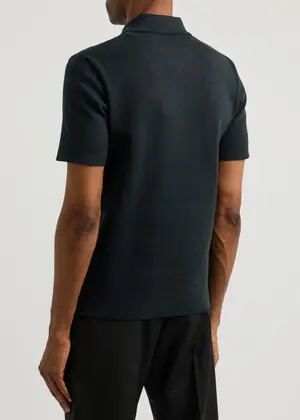 Valentino Garavani Logo Cotton-blend Polo Shirt