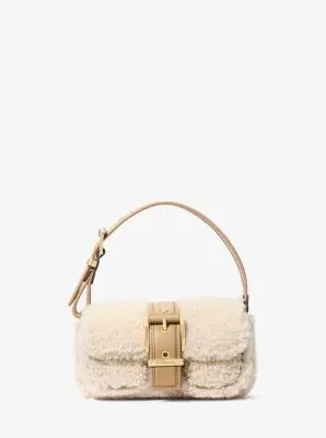 Michael Kors Colby Shearling Shoulder Bag