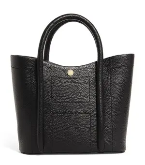 Harrods Grab Leather Rope Tote Bag