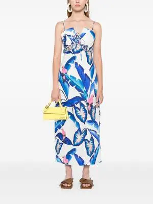 Farm Rio Foliage Maxi Dress