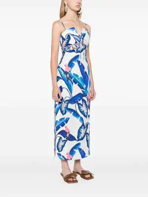 Farm Rio Foliage Maxi Dress