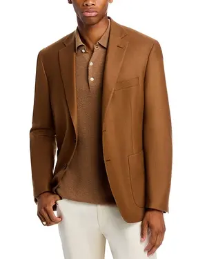 Bloomingdale's Notched Lapel Coats For Men