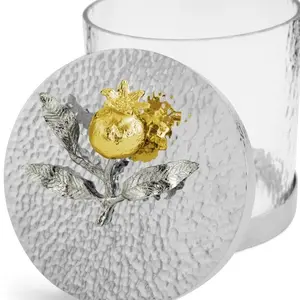 Michael Aram Pomegranate And Gold Extra-small Canister