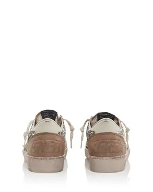 GOLDEN GOOSE Ball Star Low Top Sneakers - Platinum