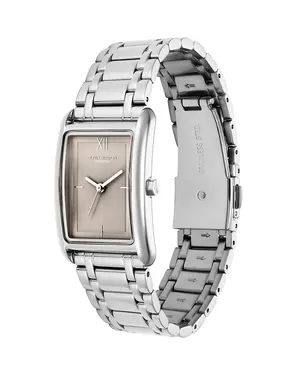 OLIVIA BURTON Grove Watch, 21mm X 30mm - Gray/silver