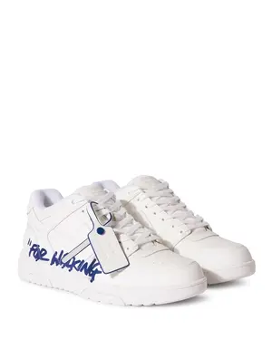 Off-White Out Of Office For Walking Sneakers - White/blue
