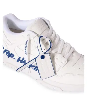 Off-White Out Of Office For Walking Sneakers - White/blue