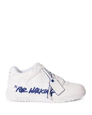 Off-White Out Of Office For Walking Sneakers - White/blue