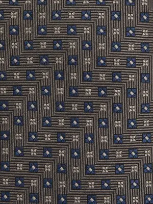 REISS Pelosa Floral Neck Tie - Grey