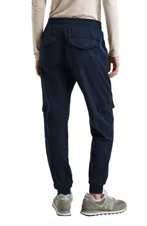 Splendid Jaclyn Drawstring Waist Joggers - Navy