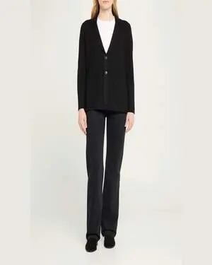 Kobi Halperin Clove Two-button Cardigan Sweater - Black
