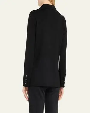 Kobi Halperin Clove Two-button Cardigan Sweater - Black