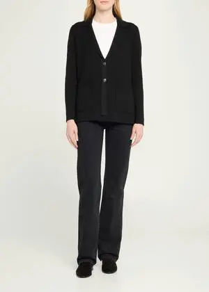 Kobi Halperin Clove Two-button Cardigan Sweater - Black