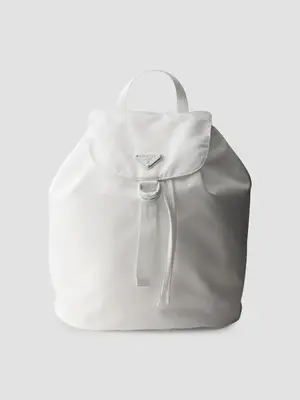 Prada Re-nylon Backpack White
