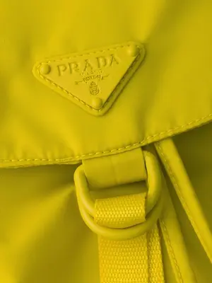 Prada Re-nylon Backpack - Yellow