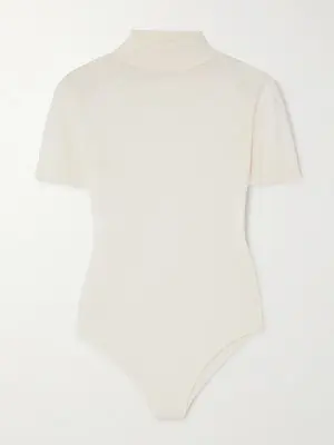 Alaïa Wool-jersey Turtleneck Bodysuit
