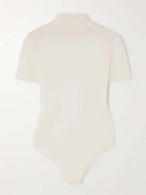 Alaïa Wool-jersey Turtleneck Bodysuit