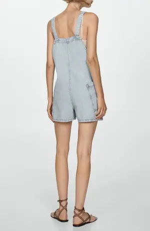 Mango Denim Shortalls