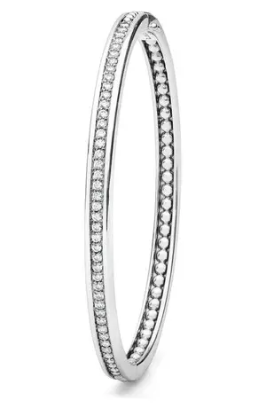 Lagos Caviar Spark Diamond Bangle Bracelet