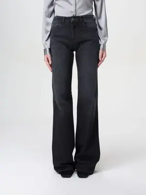 Emporio Armani Wide Leg Jeans - Black