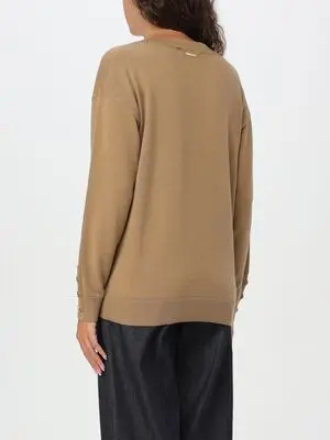 Michael Kors Button Detailed V-neck Sweater