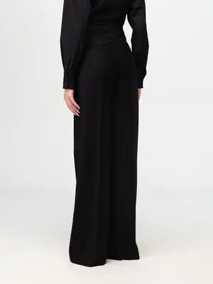 PT TORINO Wide Leg Trousers - Black