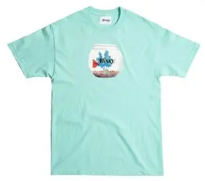 AWAKE Fish Bowl Tee Shirt - Seafoam