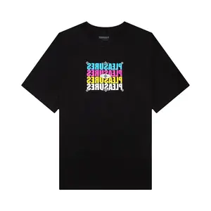 PLEASURES Cmyk T-shirt 'black' Black