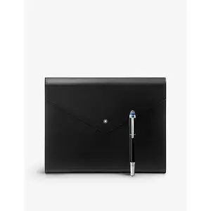 Montblanc Augmented Paper Urban Spirit Notebook And Leather Holder