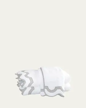 MATOUK Mirasol Bath Towel - Silver
