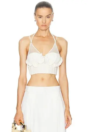 AISLING CAMPS Wave Bra Top