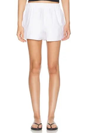 Wardrobe.NYC Beach Short - White
