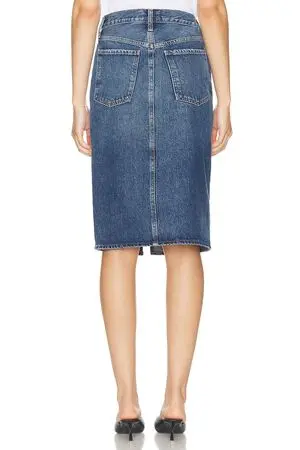 AGOLDE Gaia Denim Skirt