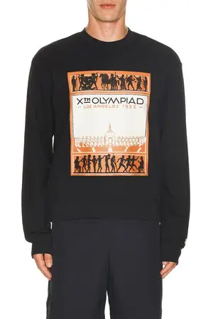 John Elliott X Olympics Los Angeles Crewneck Sweatshirt