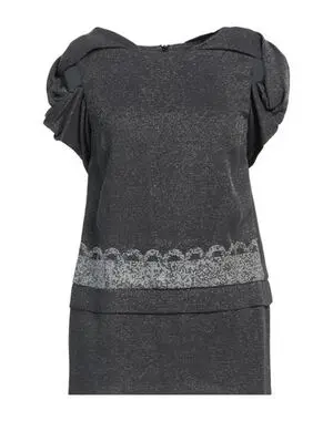 Byblos BYBLOS Crepe Top Charcoal