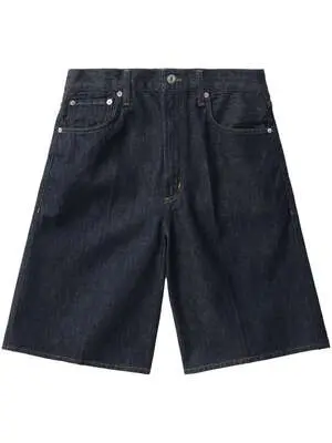 AGOLDE Nolan Pleated Denim Shorts