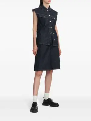 AGOLDE Nolan Pleated Denim Shorts