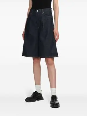 AGOLDE Nolan Pleated Denim Shorts