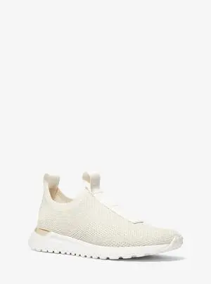 Michael Kors Bodie Knit Slip-on Sneaker - Cream