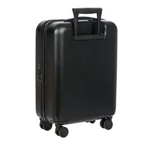 Bric'S Amalfi 21-inch Carry-on Spinner Suitcase - Black/black