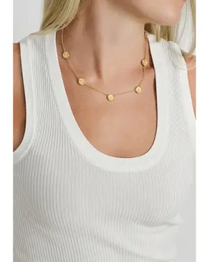 ANABEL ARAM Butterfly Coin Necklace